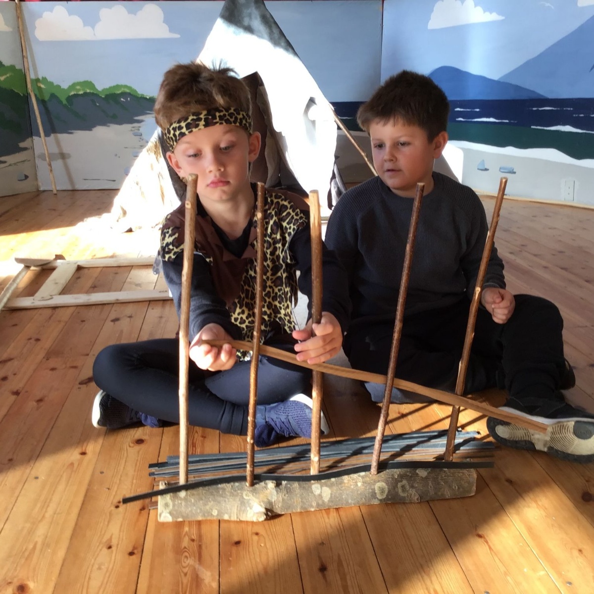 Wetheringsett Church of England Primary School - Stone Age Workshop